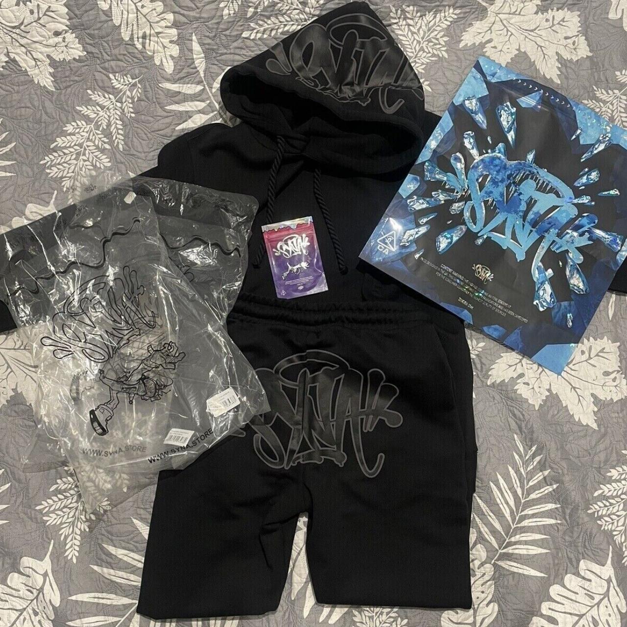 Syna World Og Tracksuit Triple Black Medium *CENTRAL... - Depop