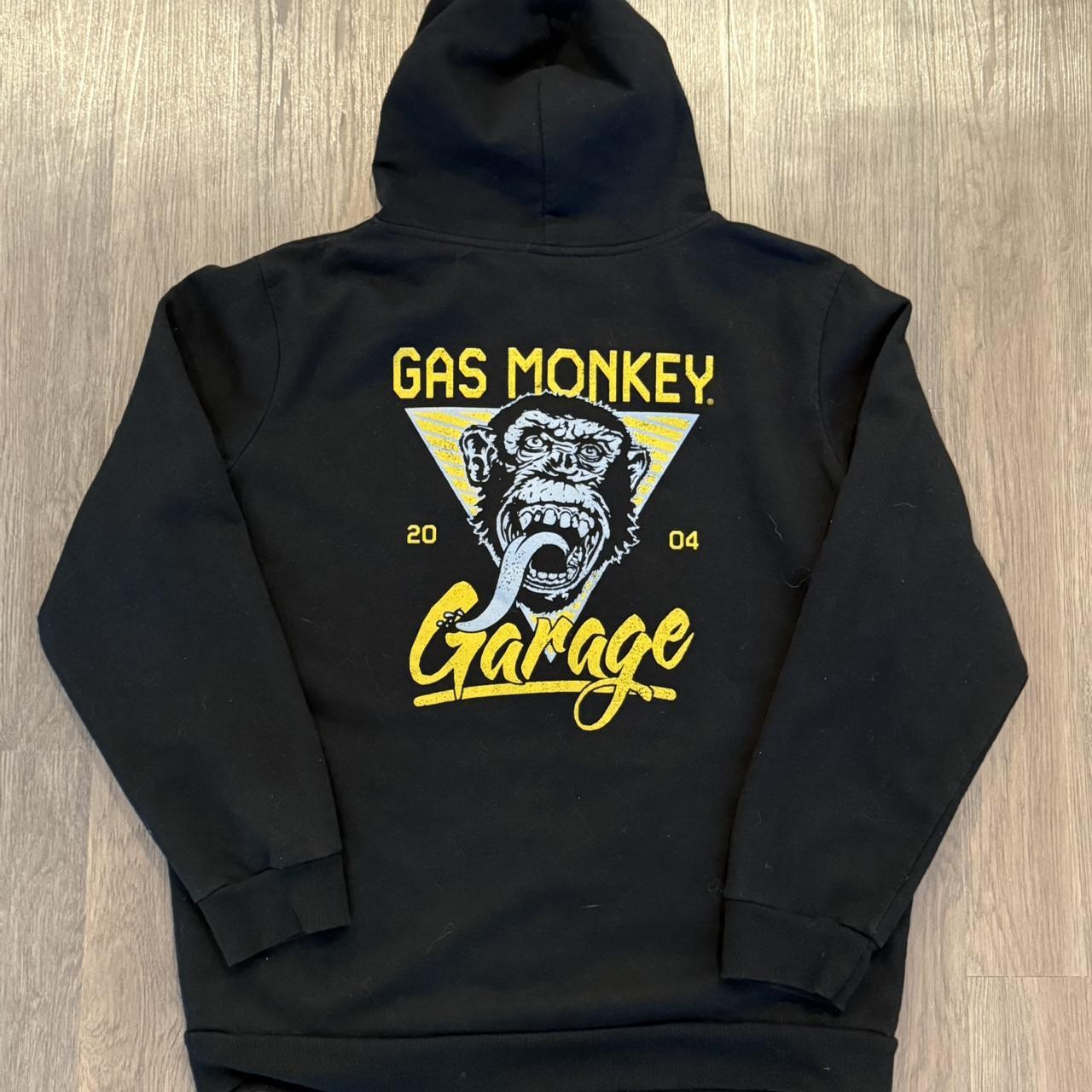 Men's Hoodie - Black - XXL – 2004 Gas Monkey Garage Z… - Gem