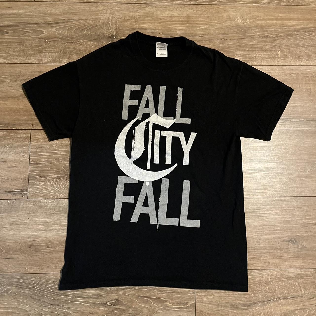 sick FALL CITY FALL band tee Size Medium really good... | Depop