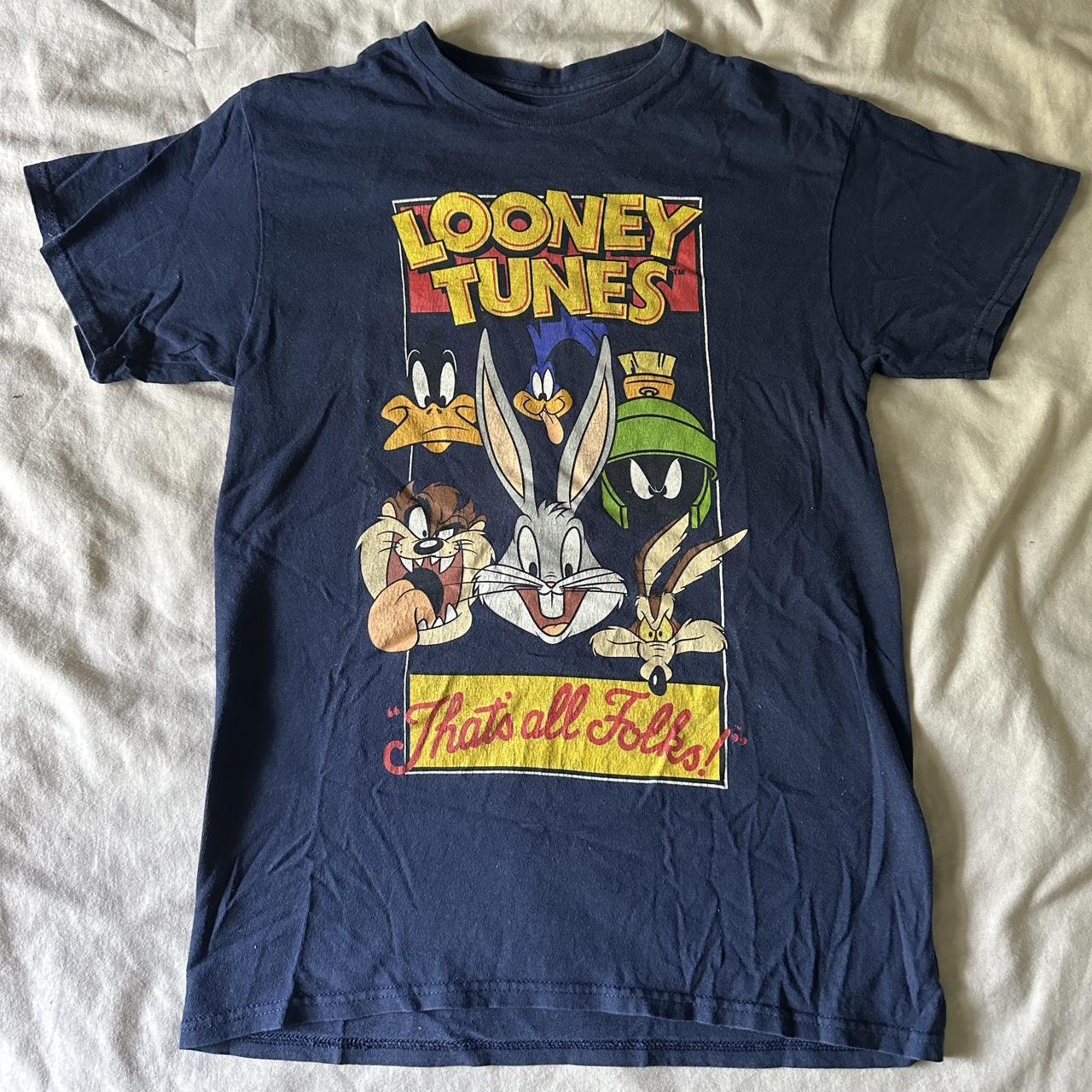 looney tunes t-shirt size: small dm for questions,... - Depop