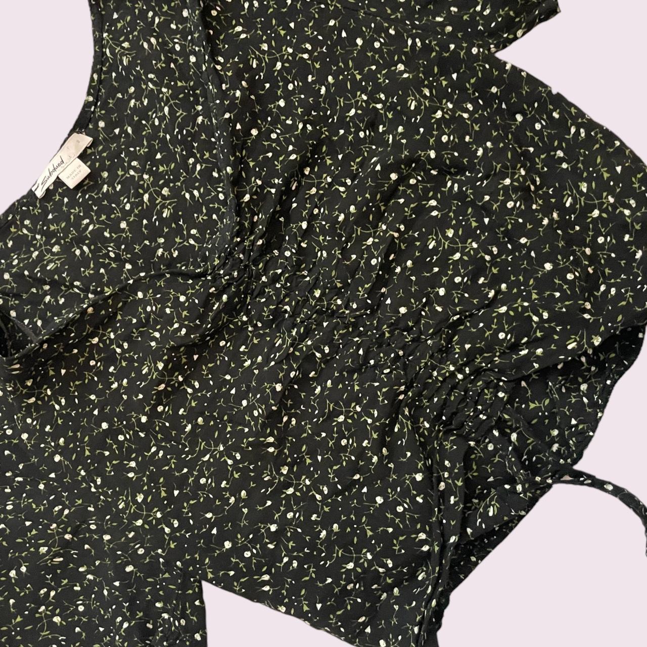 🥀Flowy Ruched Crop Top🥀 brand: subdued -ultra... - Depop