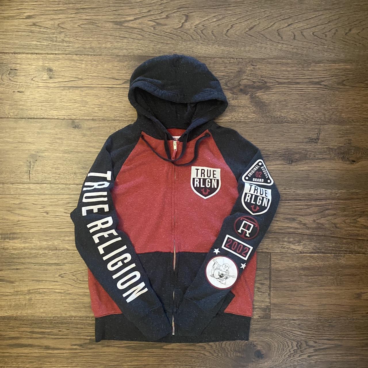 True religions zip up Men’s medium, true religion... - Depop