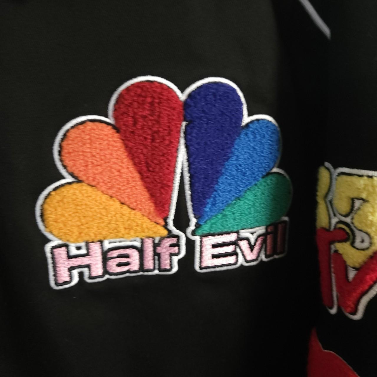 Half Evil Racing Jacket -size 3xl fits as such... - Depop