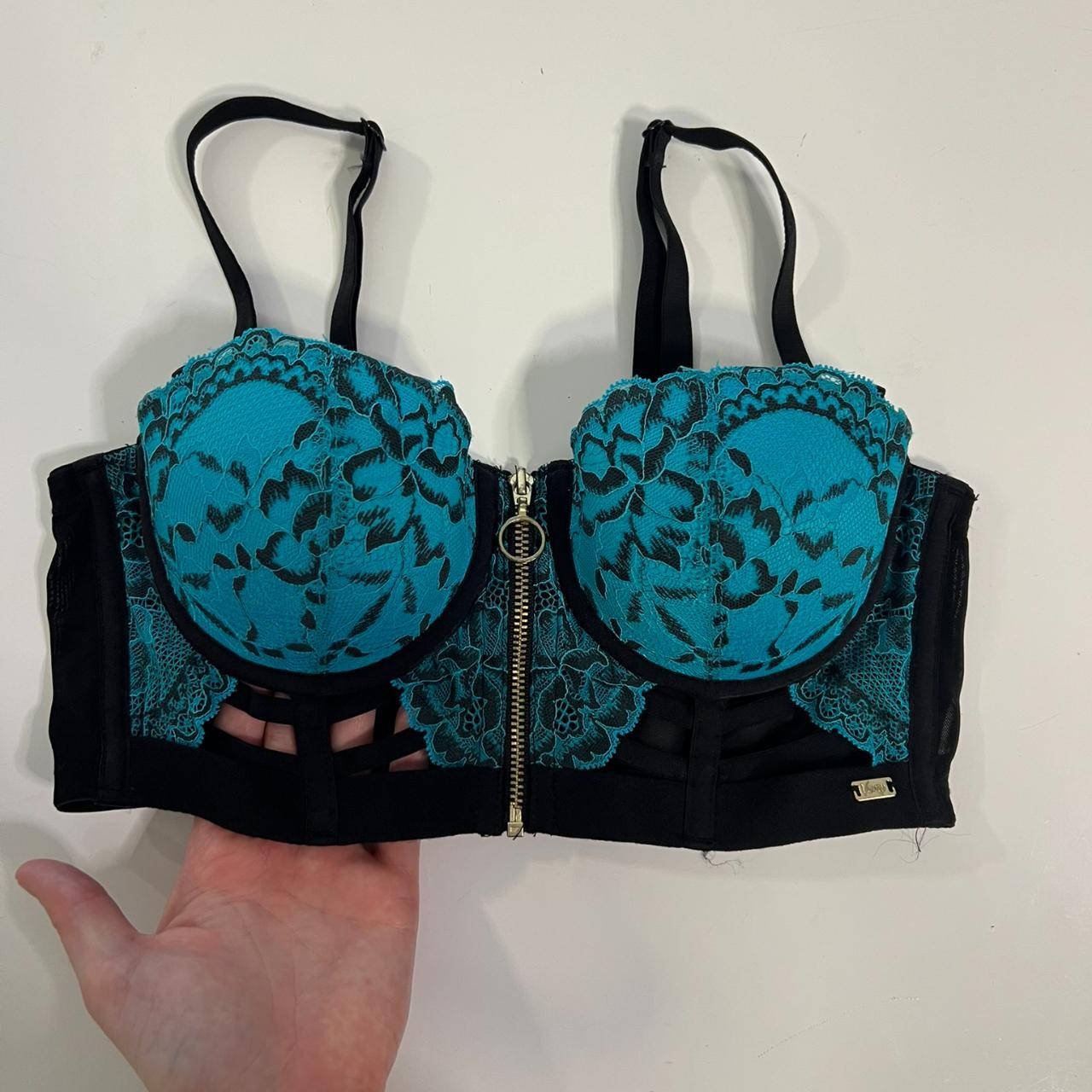 vamp BNT bra, Push Up , size 10a, front opening... | Depop