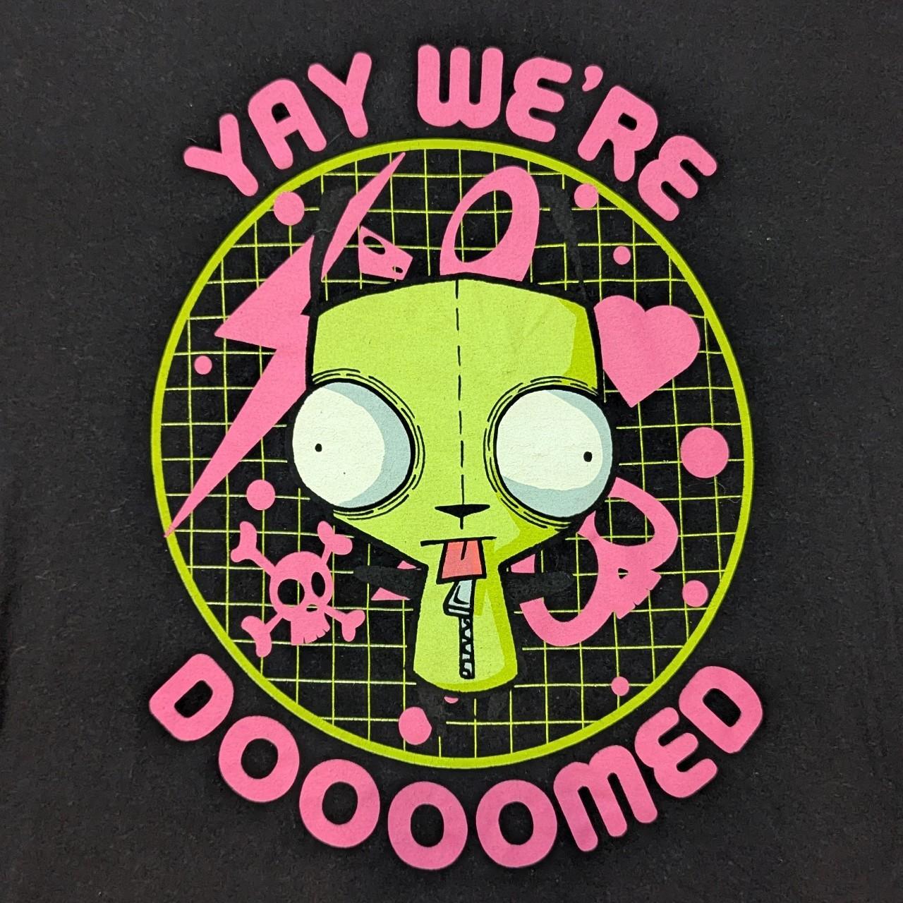 Invader Zim, we're doomed Gir tee size: Large 23.5"W... | Depop