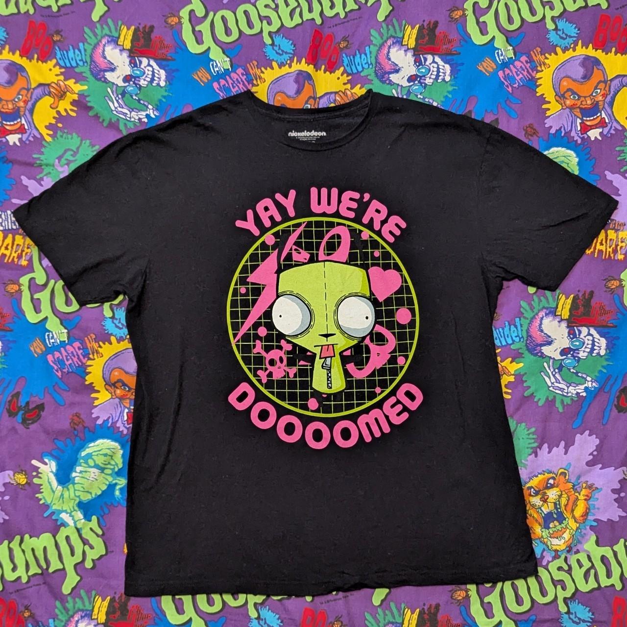 Invader Zim, we're doomed Gir tee size: Large 23.5"W... | Depop