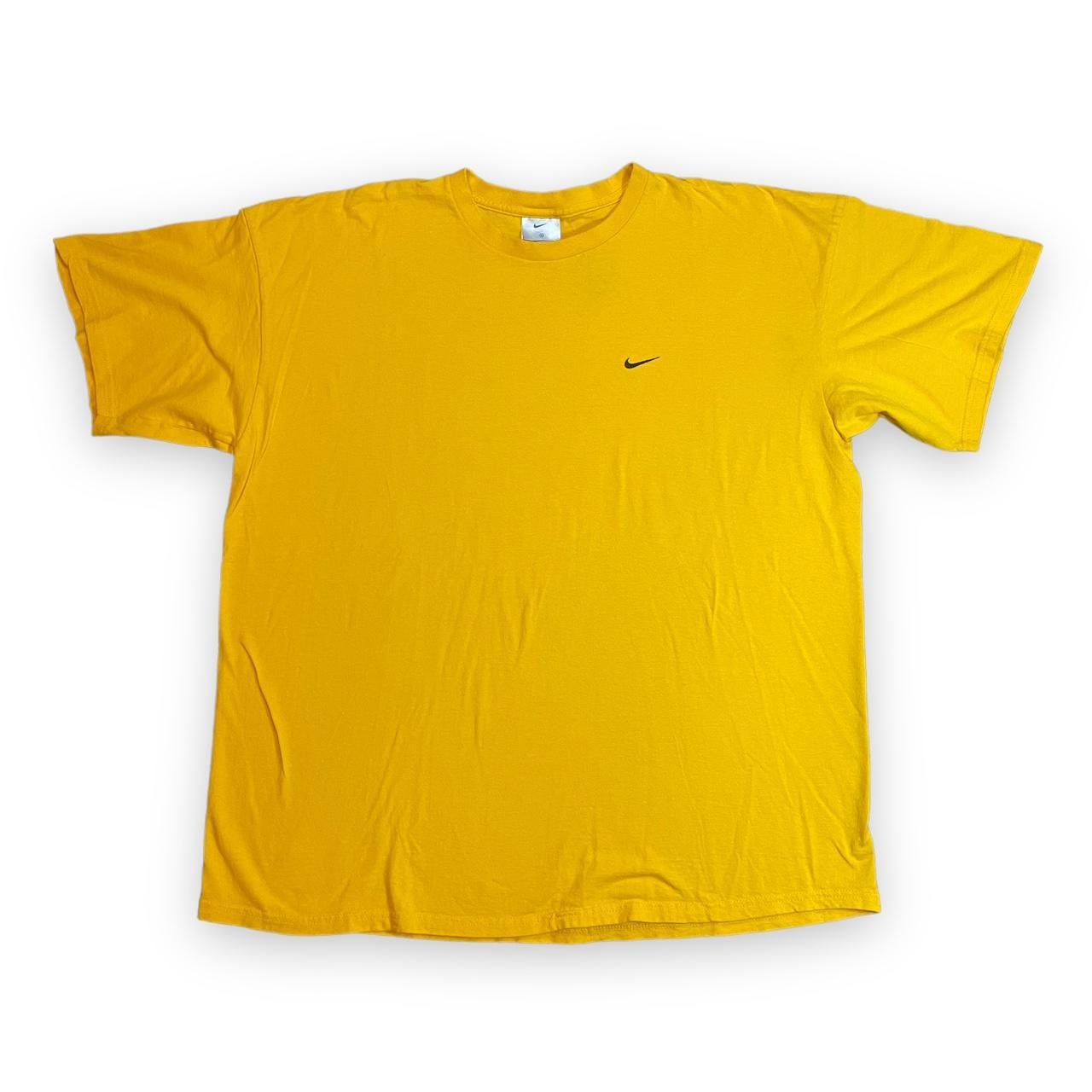 Vintage Nike Check Tee Description: Y2K silver tag... - Depop