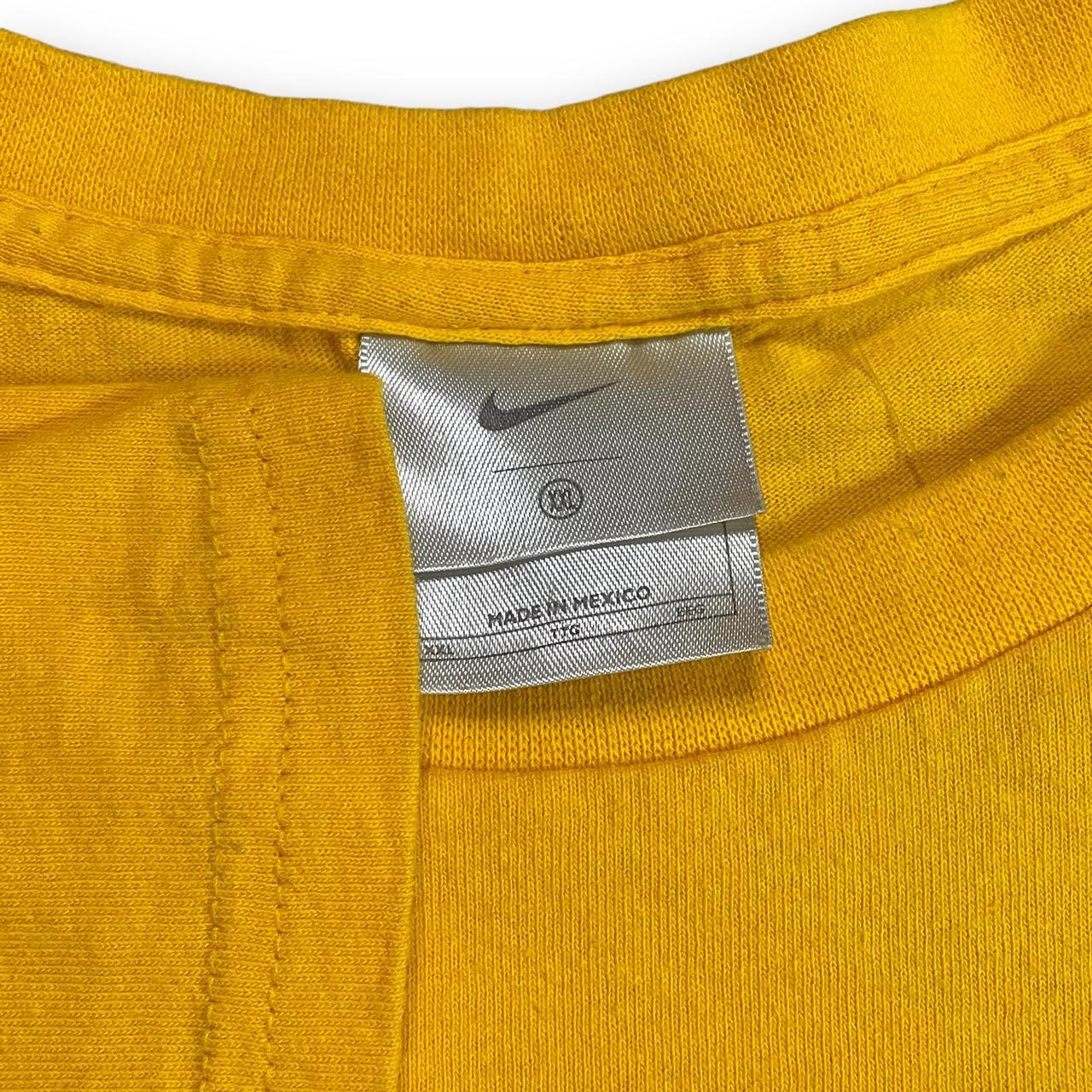 Vintage Nike Check Tee Description: Y2K silver tag... - Depop