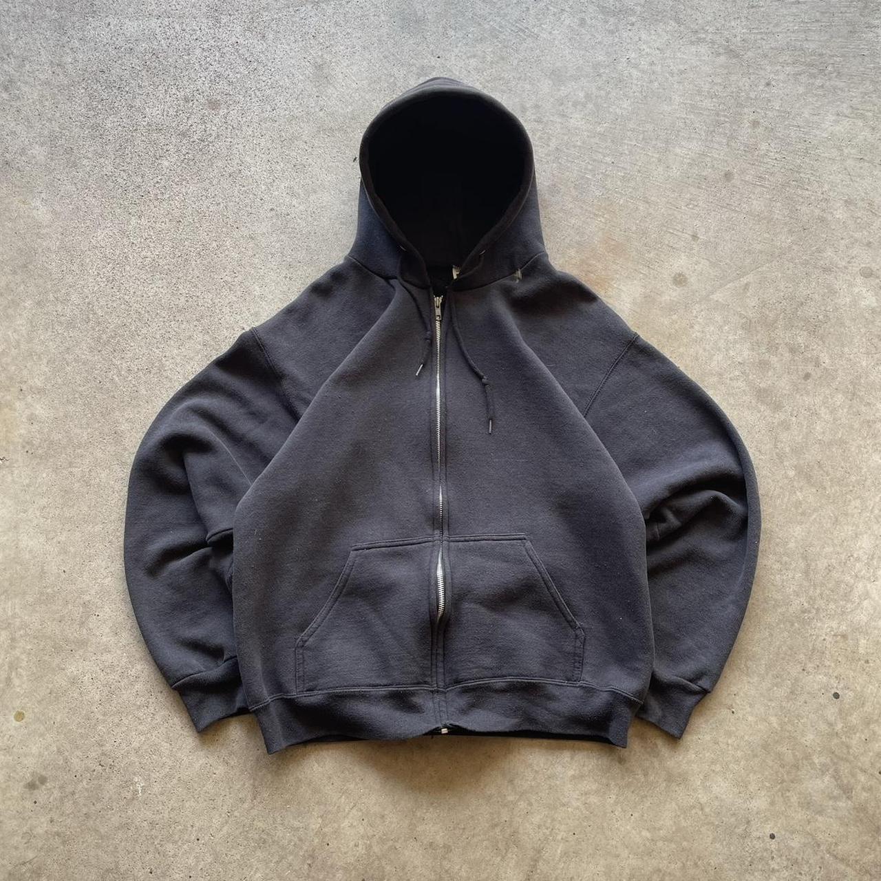 Vintage Zip-Up Hoodie Era - 90s Size - Large Flaws... - Depop