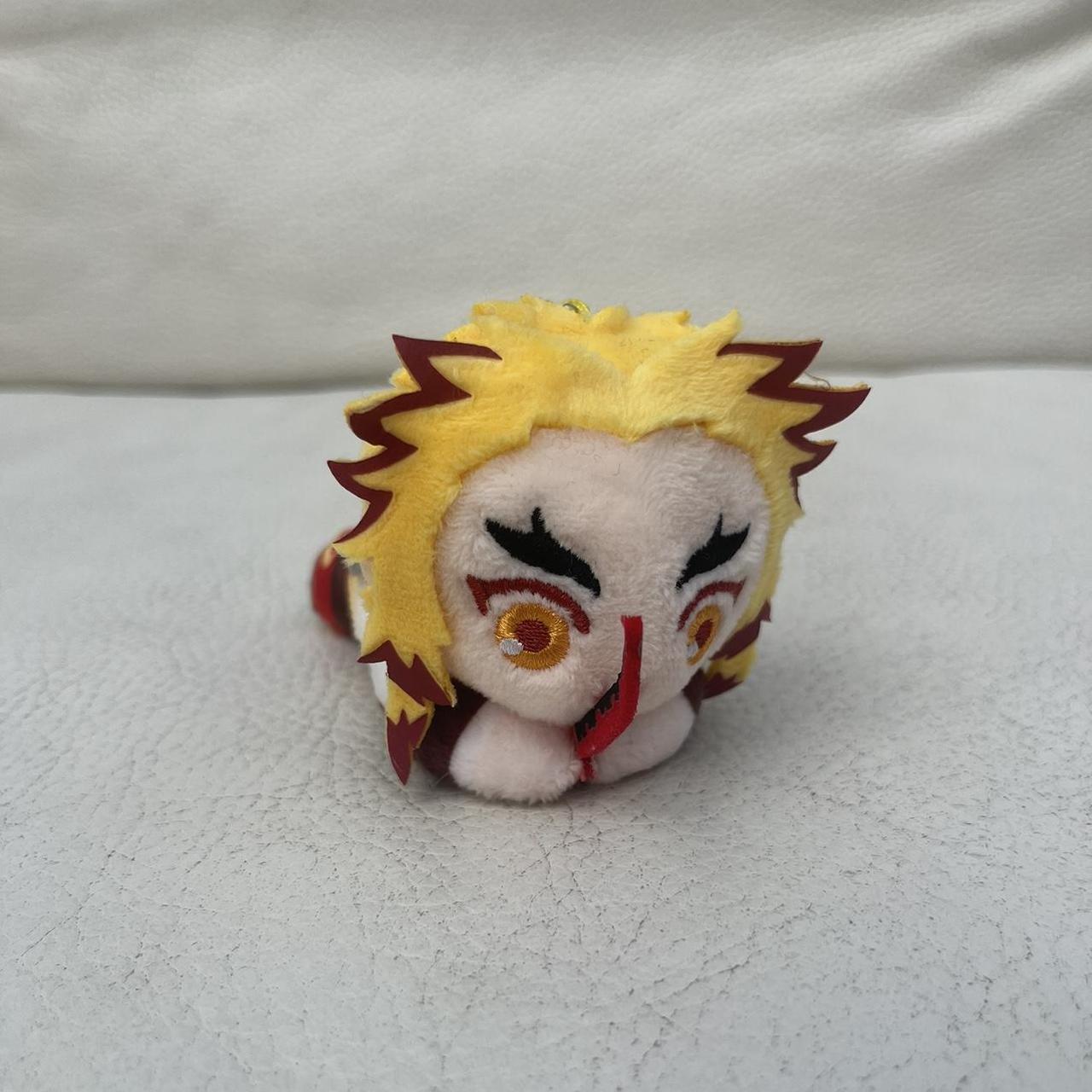 Demon Slayer Rengoku Plush Hug Mini Plush Keychain,... - Depop