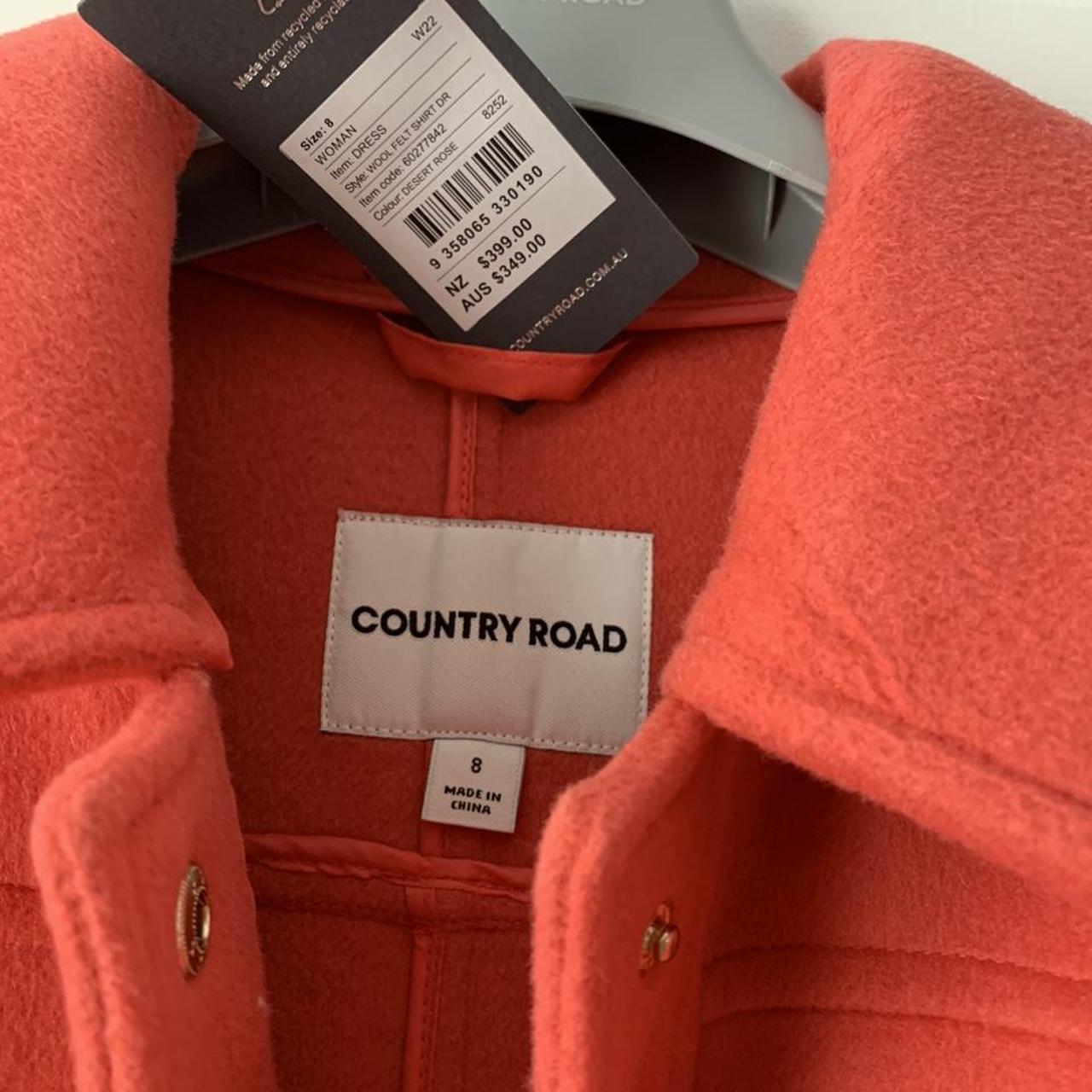 Country Road wool shacket. Worn once. Comes with... - Depop