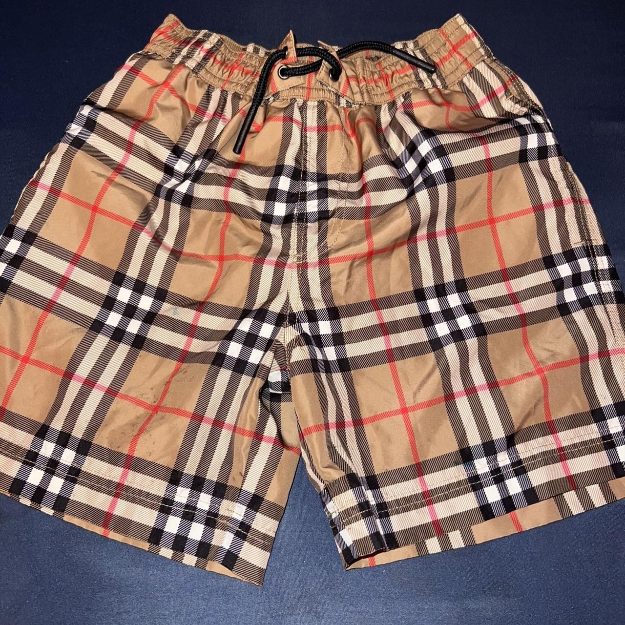 Burberry print swimming shorts UNISEX - Depop