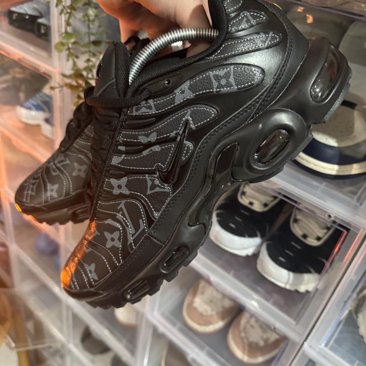 LV NIKE TNS custom made never worn size 12 #lv... - Depop