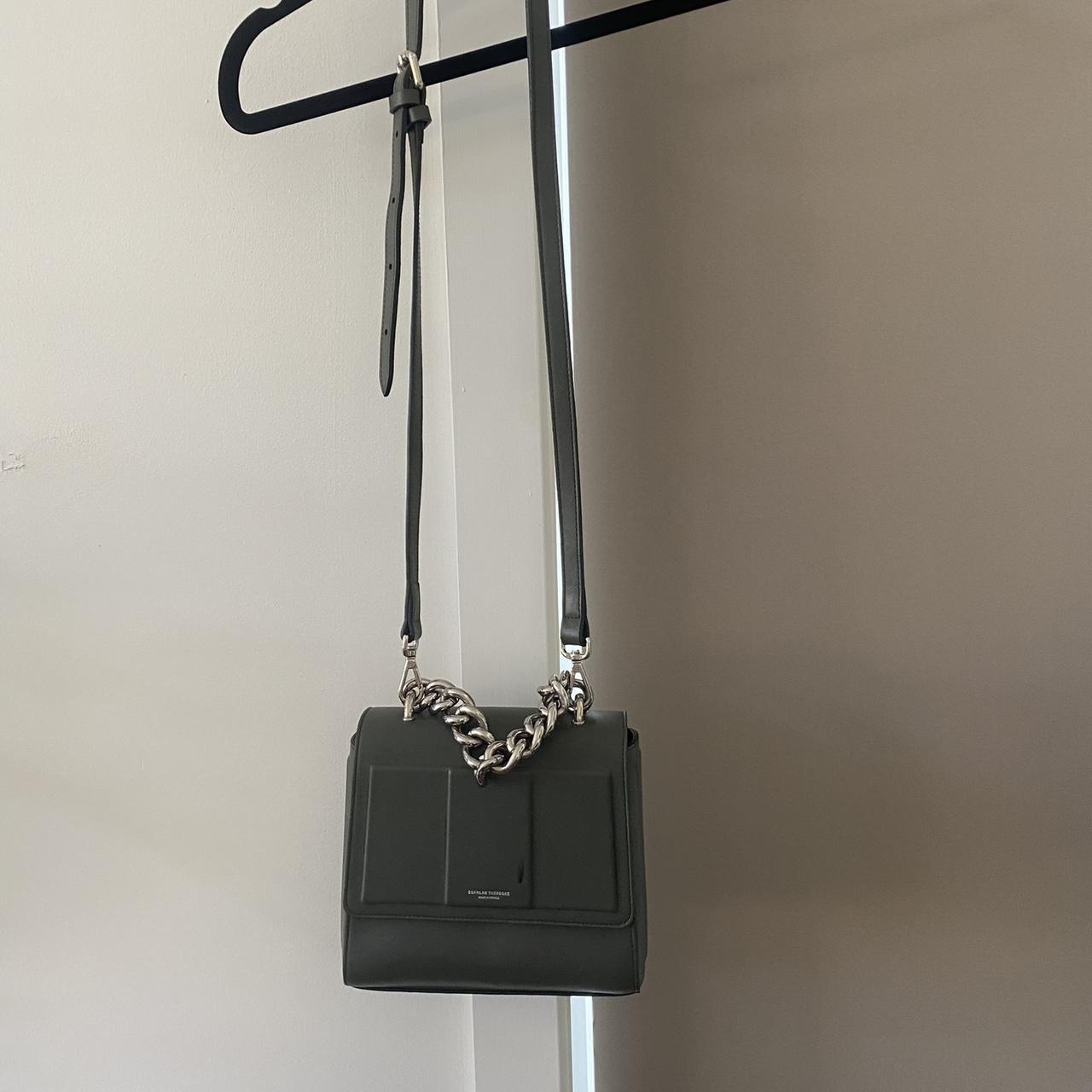 Scanlan Theodore bag in khaki - has scratch mark on... - Depop