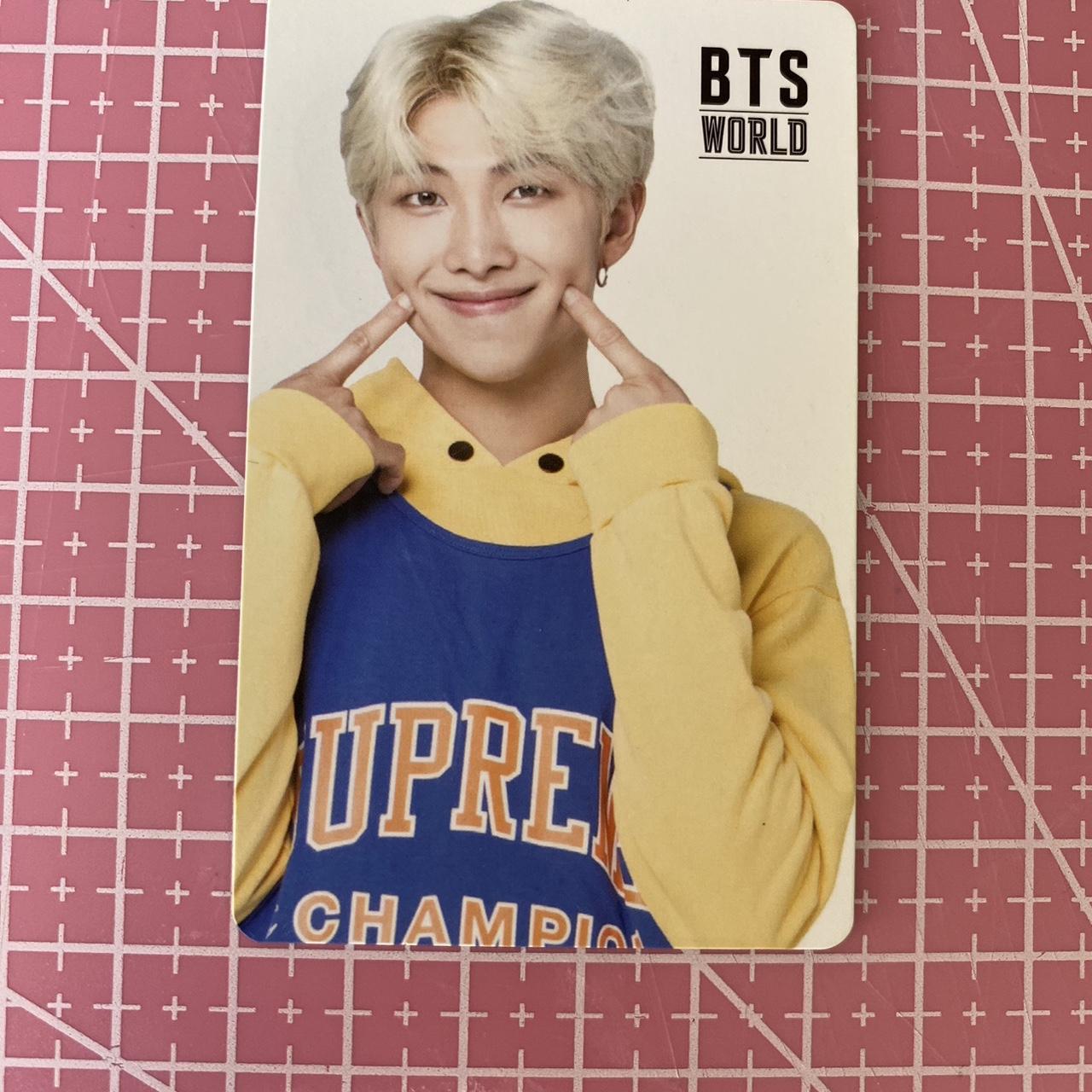 Bts rm World photocard #kpop #kpopphotocard #btsrm... - Depop