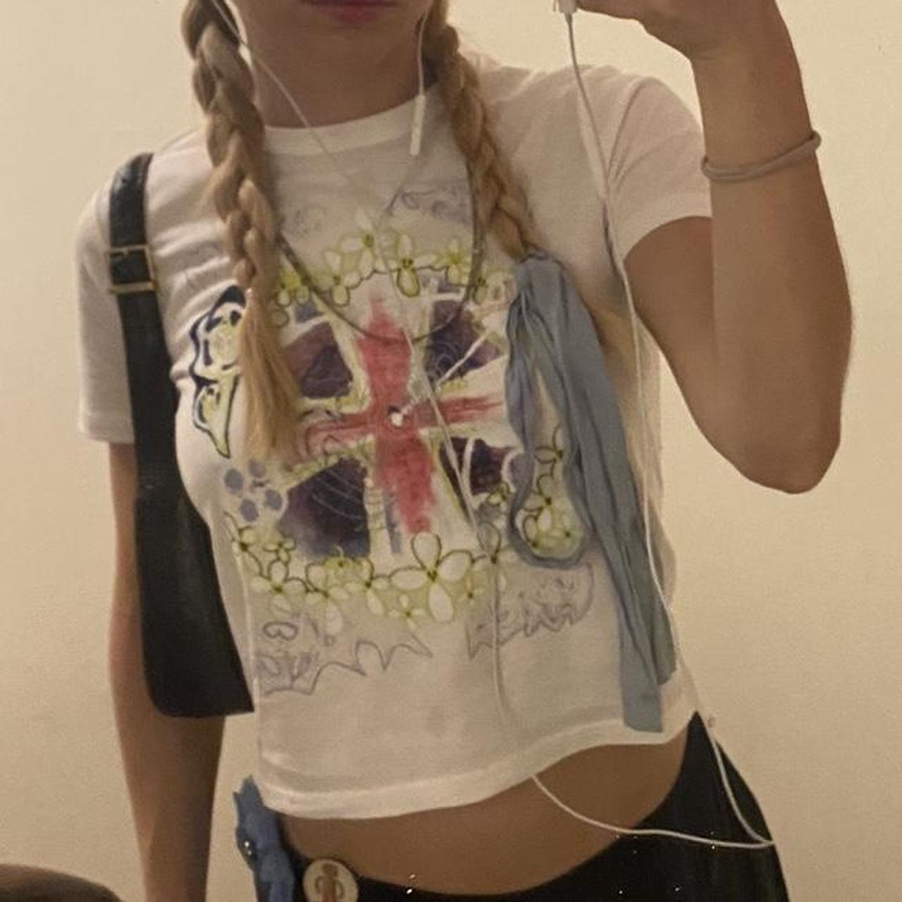 Bladee Marc Jacobs Heaven Baby Tee #heaven #babytee... - Depop