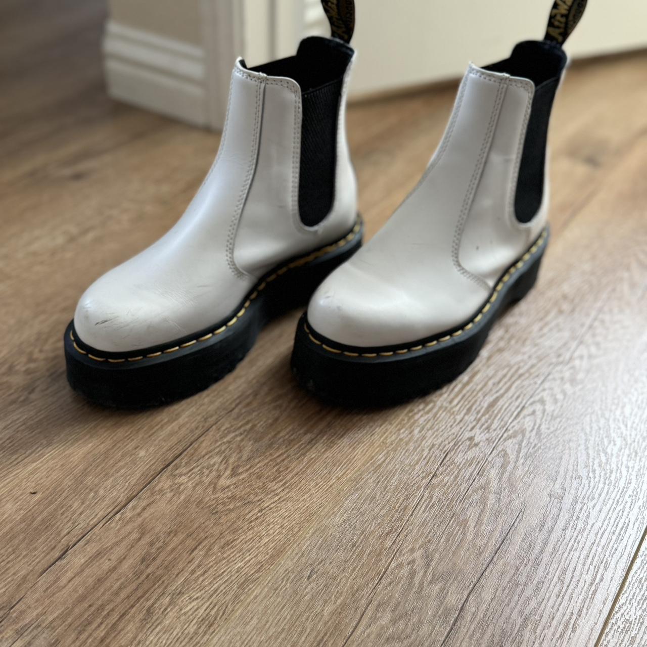 White doc Martin - Depop