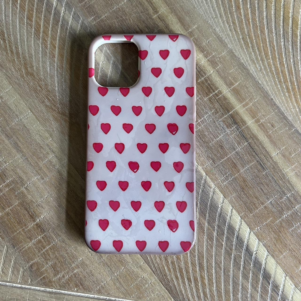 roller rabbit pink heart iphone 12 case! 💗 - super... - Depop