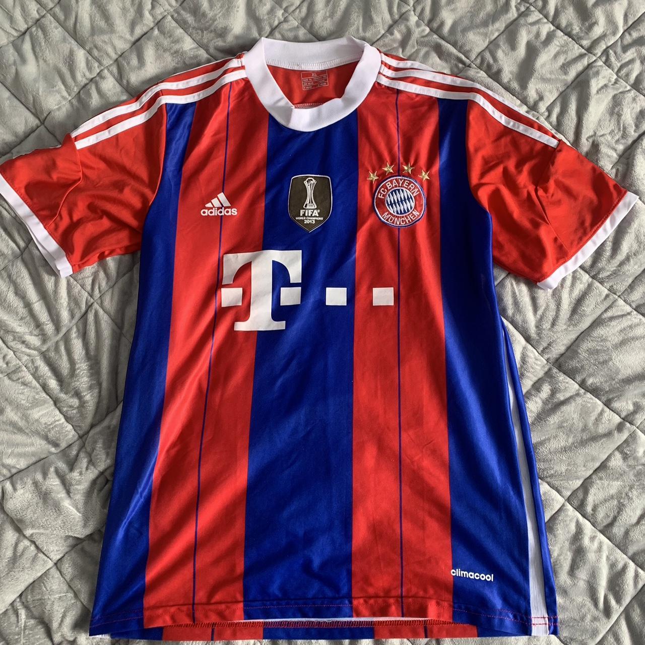 Bayern Munich 2013-14 Home kit Iconic kit with... - Depop