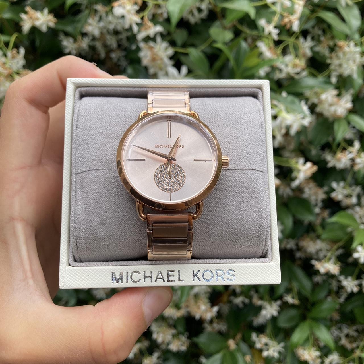 Michael Kors Rose Gold Portia Women’s Watch Brand... - Depop