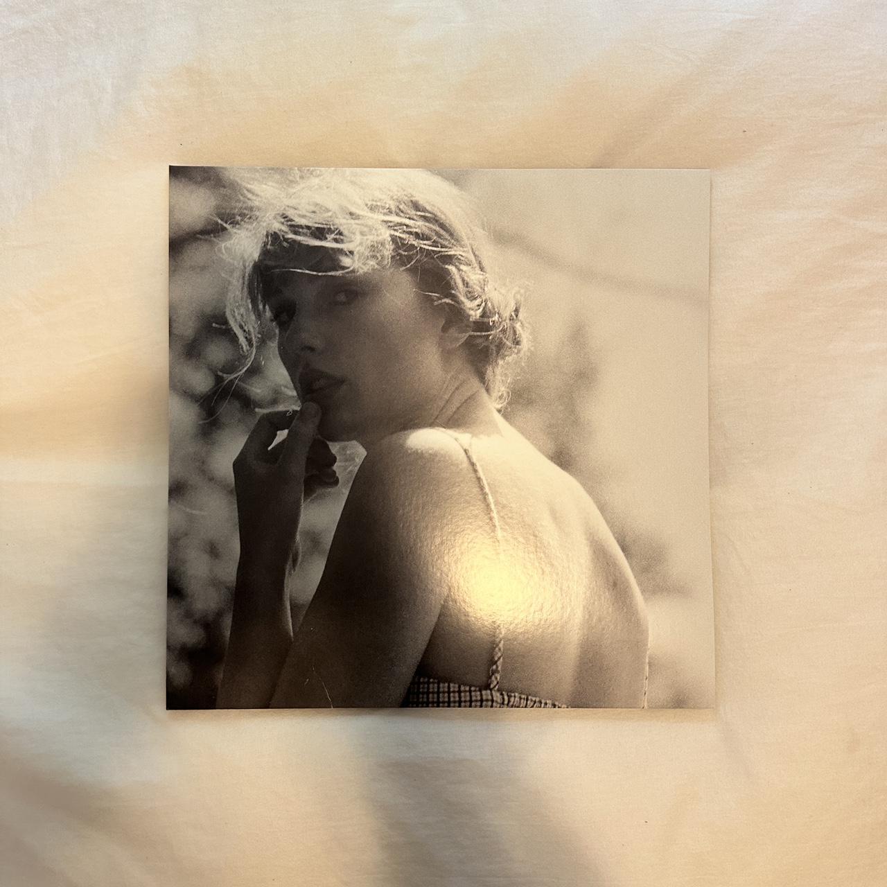 Taylor Swift Folklore vinyl Target Exclusive red... - Depop