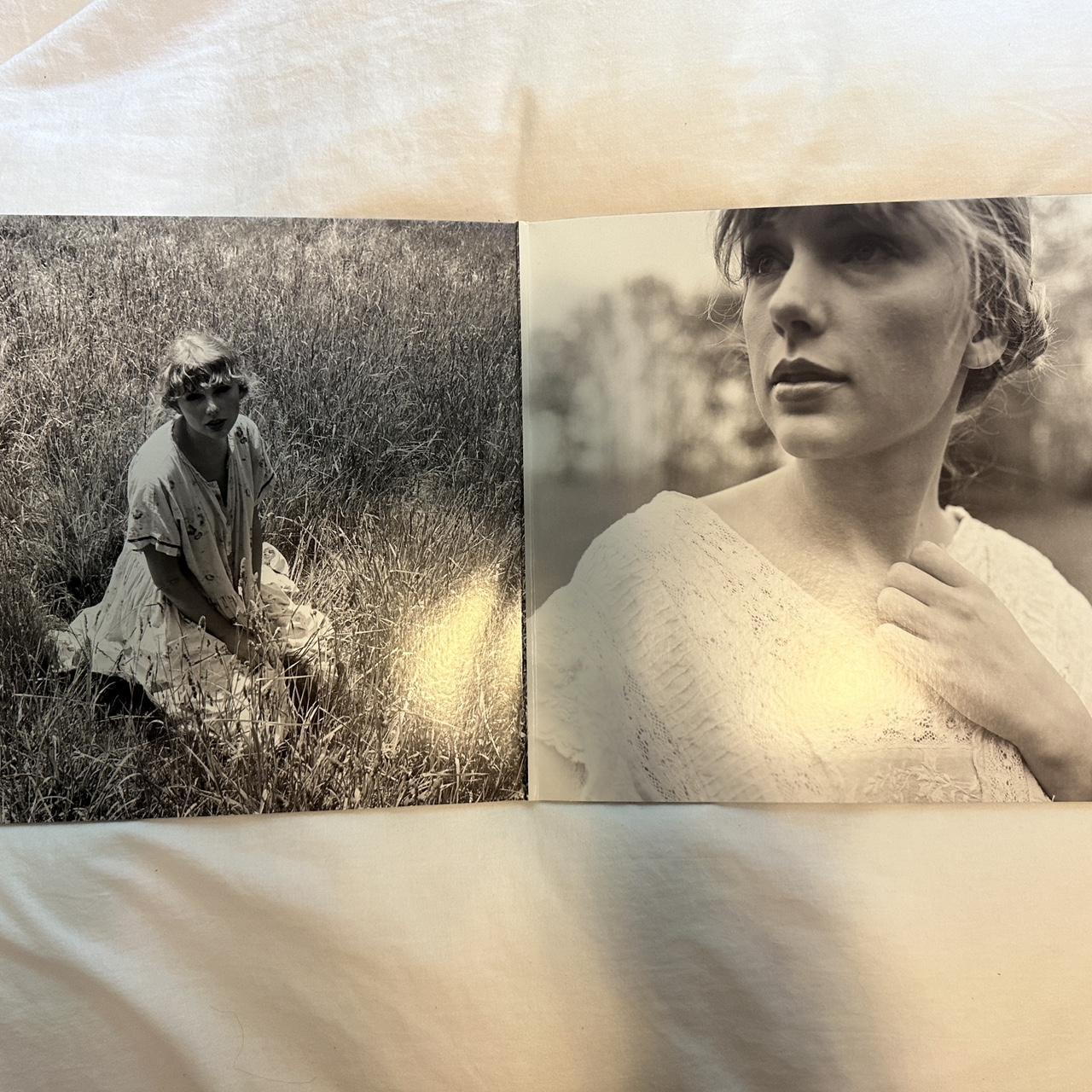 Taylor Swift Folklore vinyl Target Exclusive red... - Depop