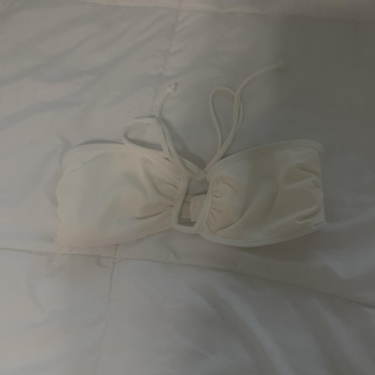 Primark Women's Cream and White Bikinis-and-tankini-sets | Depop