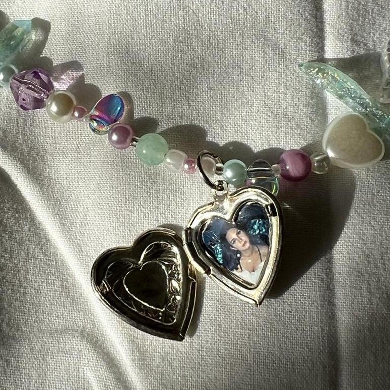 lana del rey locket necklace 🎀 -necklace is... - Depop
