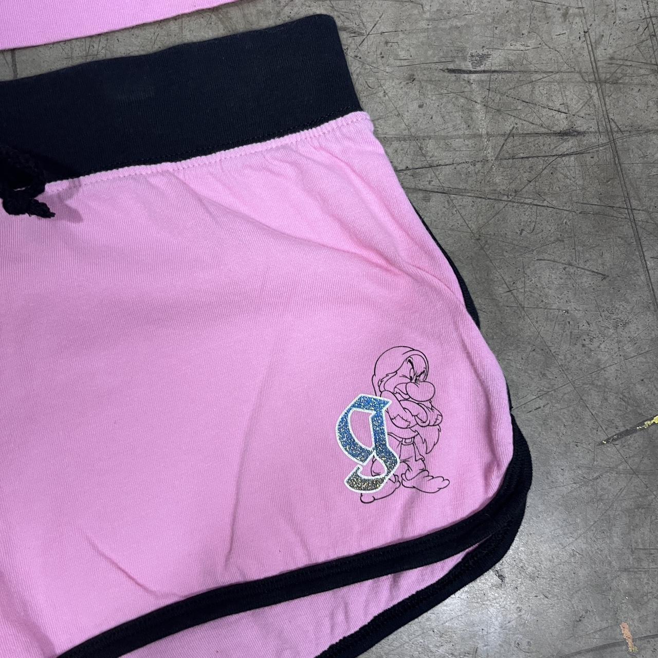 Disney Grumpy Anti Social vintage y2k pink and black... | Depop