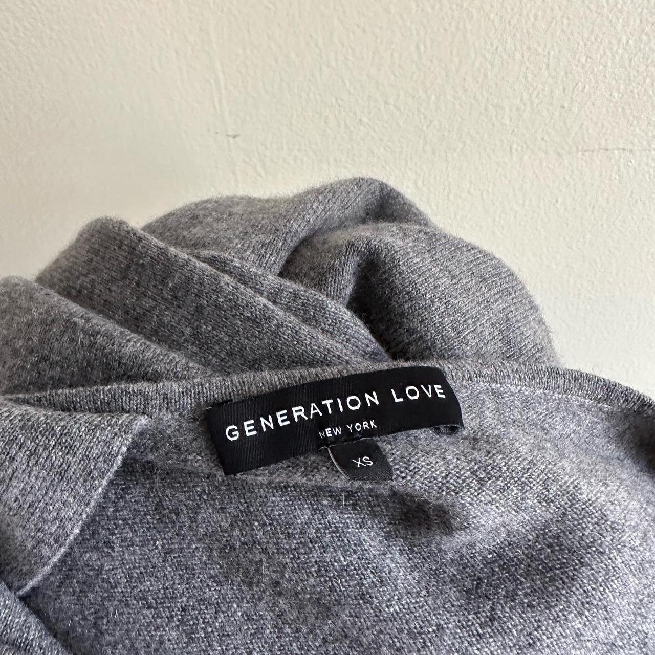 Generation Love one shoulder 100% cashmere sweater.... - Depop