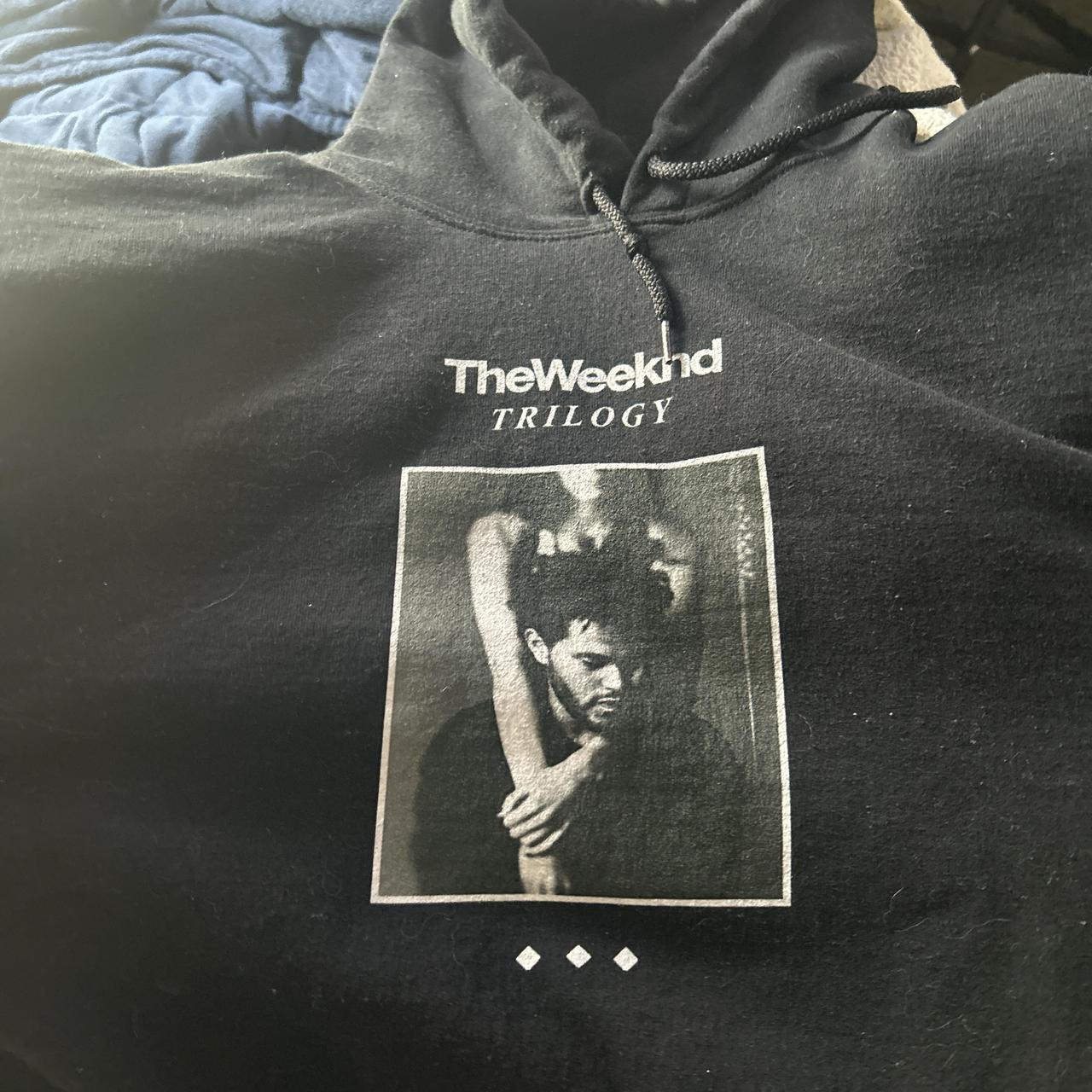the weeknd trilogy hoodie 🖤 xo the weeknd... | Depop
