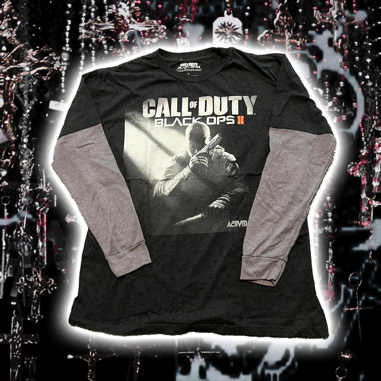 SOLD DONT BUY Y2K COD BLACK OPS II LAYERED... - Depop