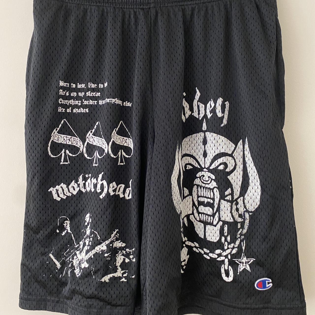 OBEY x Motörhead basketball style shorts - size small. - Depop