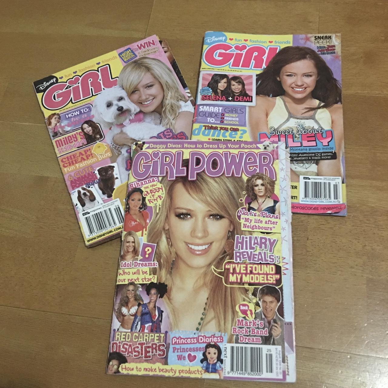 Disney Girl & Girlpower Magazine Bundle 💚 y2k... - Depop