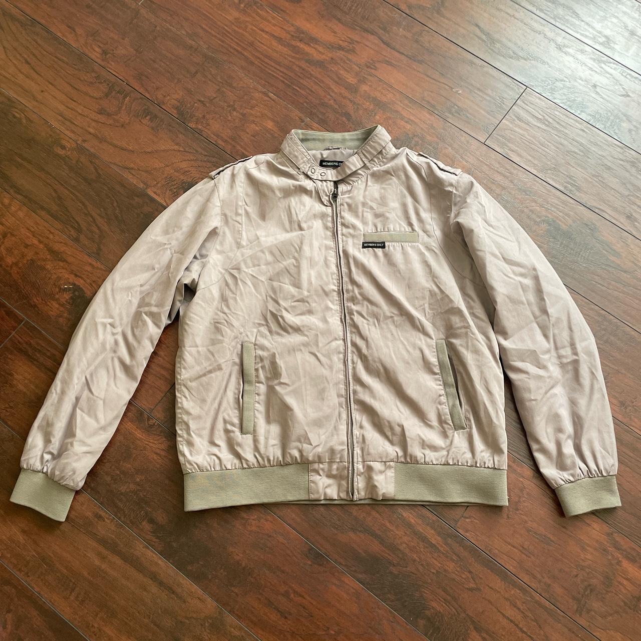 Members only jacket with minor stains. Stunning... - Depop