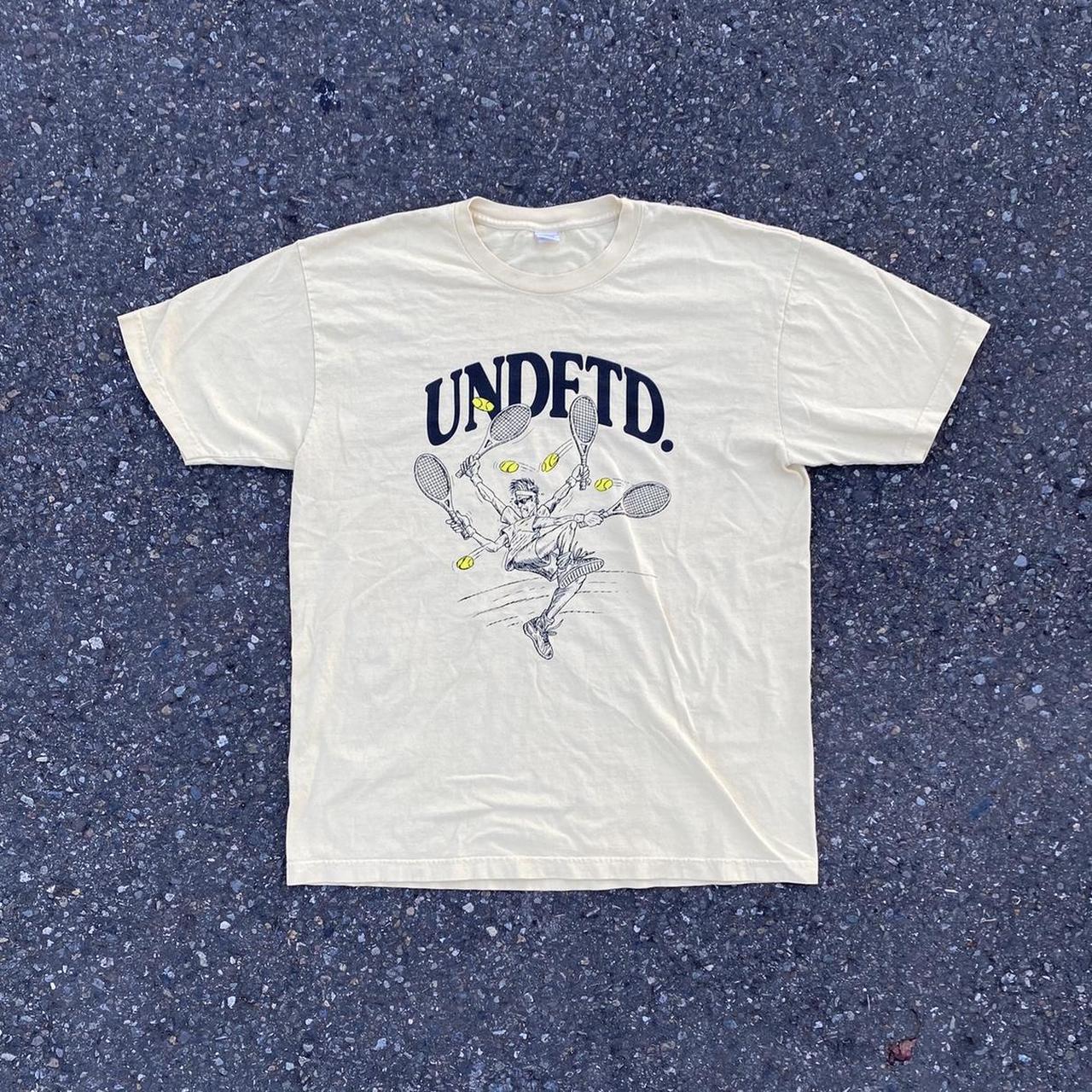 Undefeated T-Shirt Size Large Measurements:... - Depop