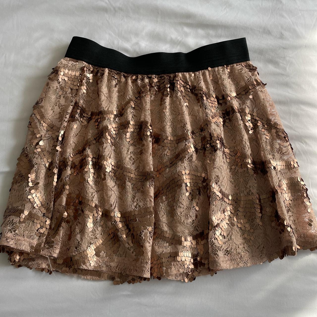 Cute And Sparkly Mid Thigh Skirt Worn On New Years Depop