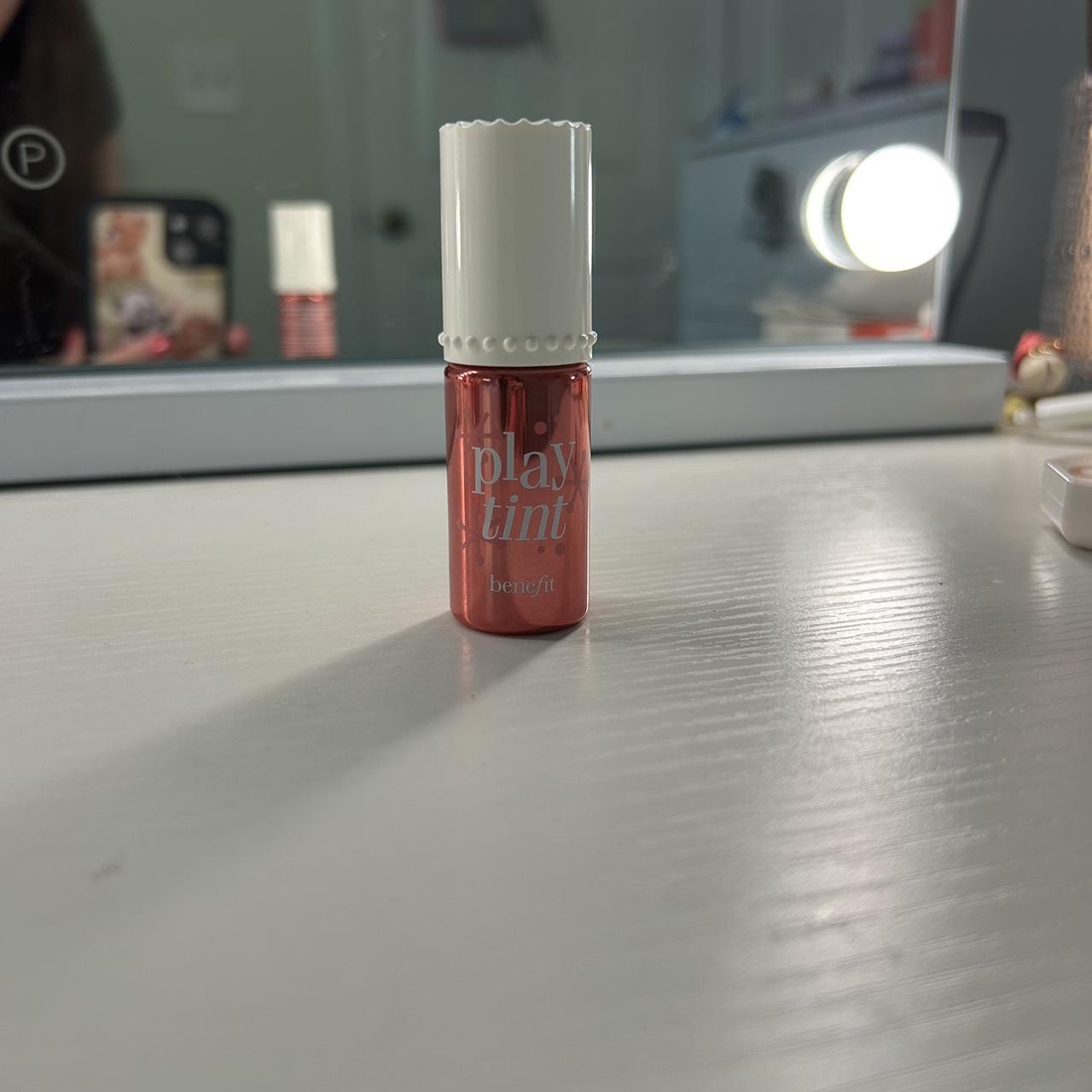 benefit cosmetics, coral play tint just like... - Depop