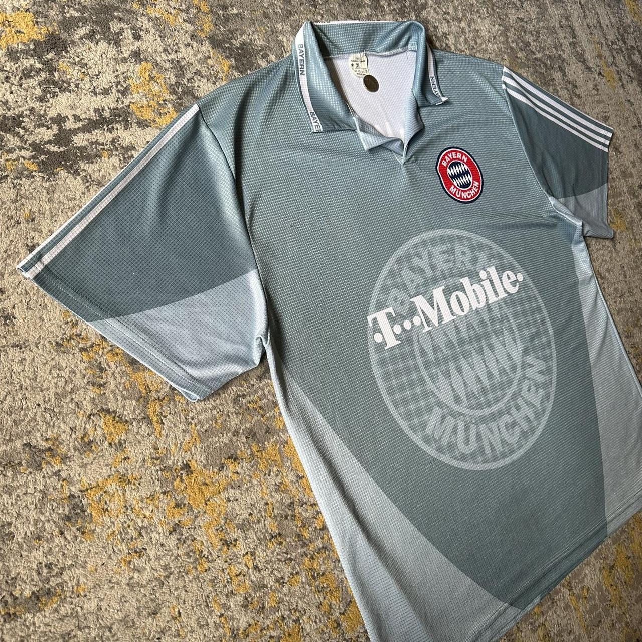 Rare Vintage 90s Bayern Munich FC Home Team Football... - Depop