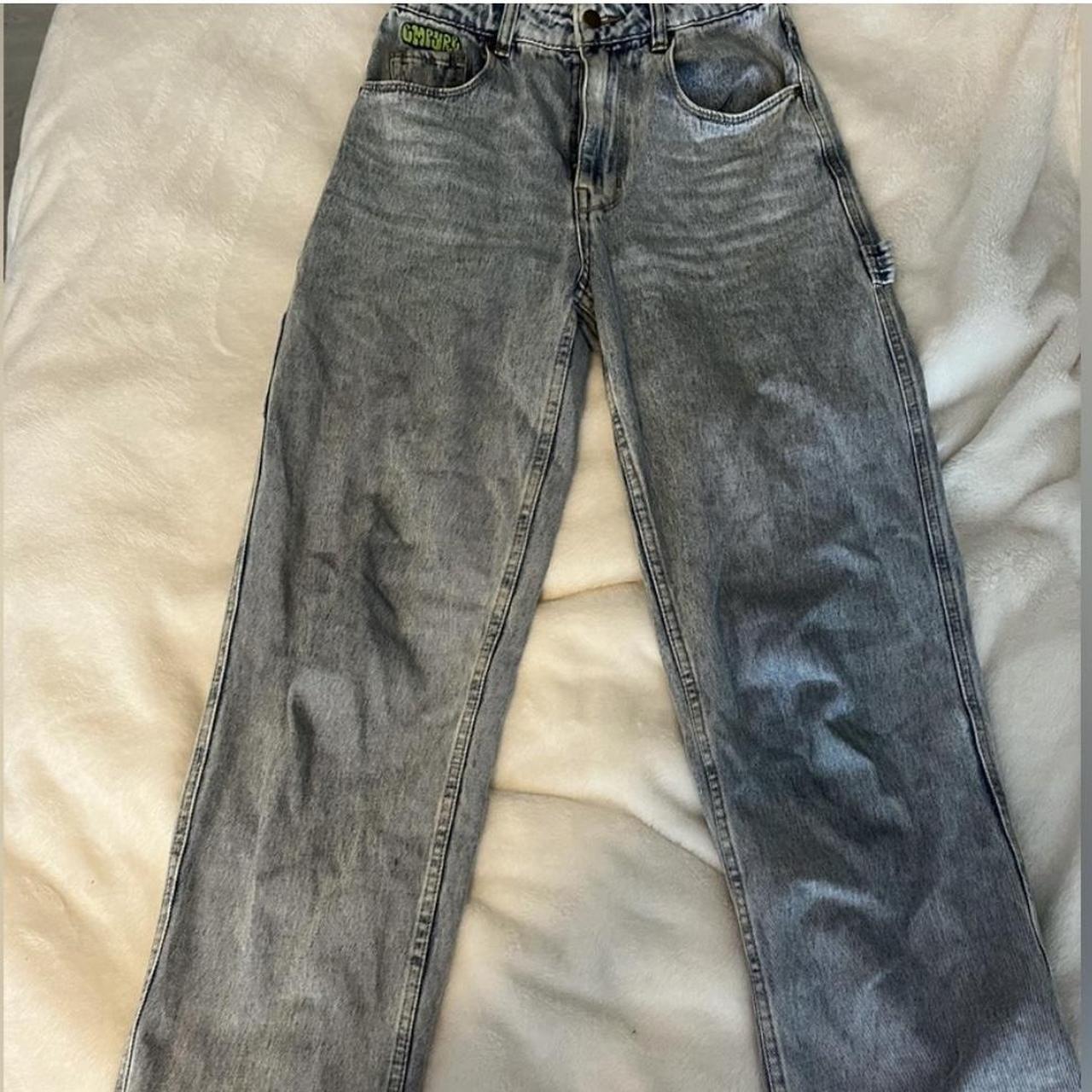 Baggy light ashy was jeans | Depop