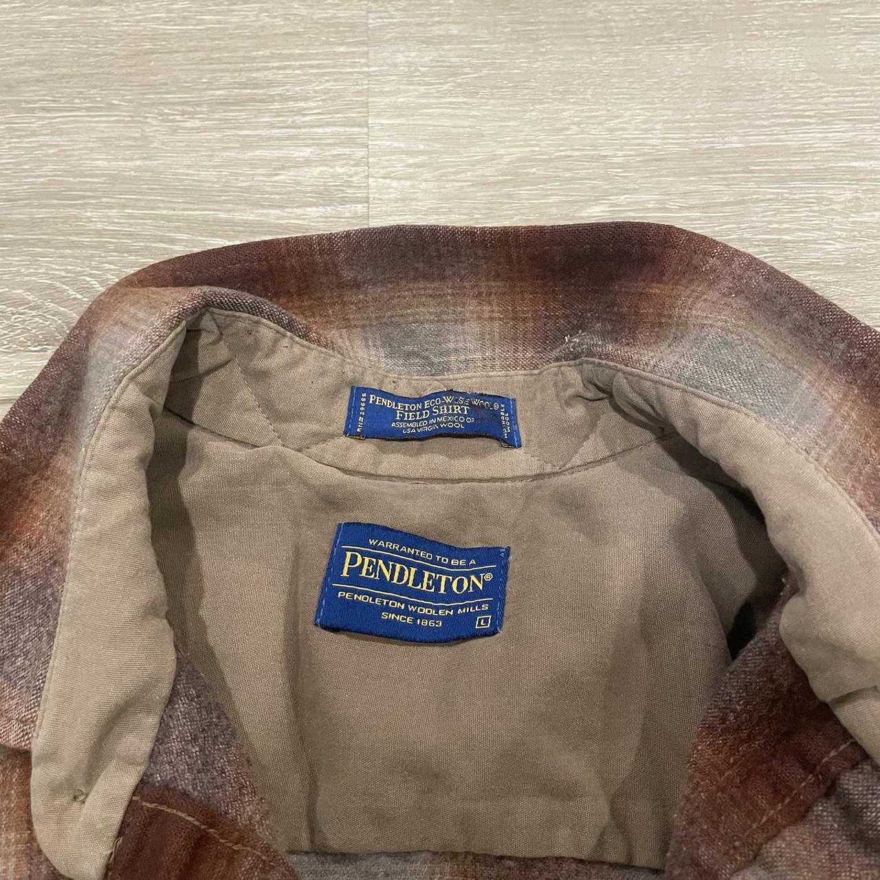 - Pendleton mens Flannel - Size large, measurements... - Depop