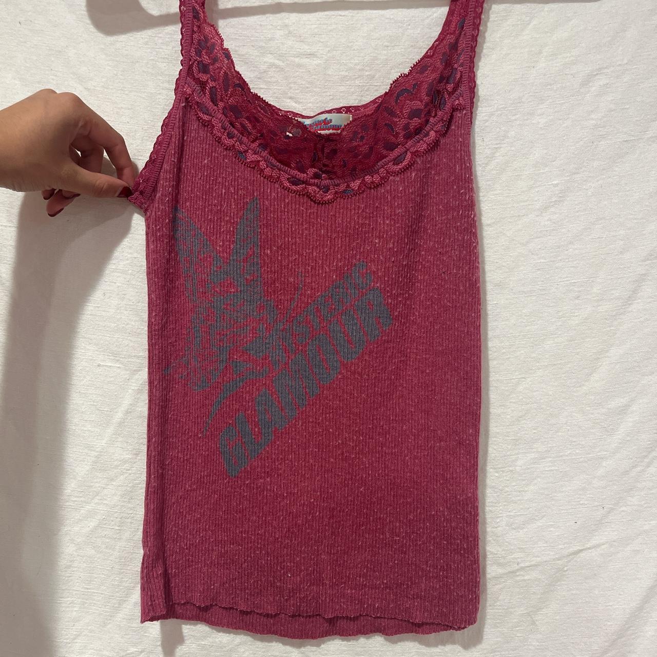 AUTHENTIC Vintage Y2K Hysteric Glamour Tank Super... - Depop