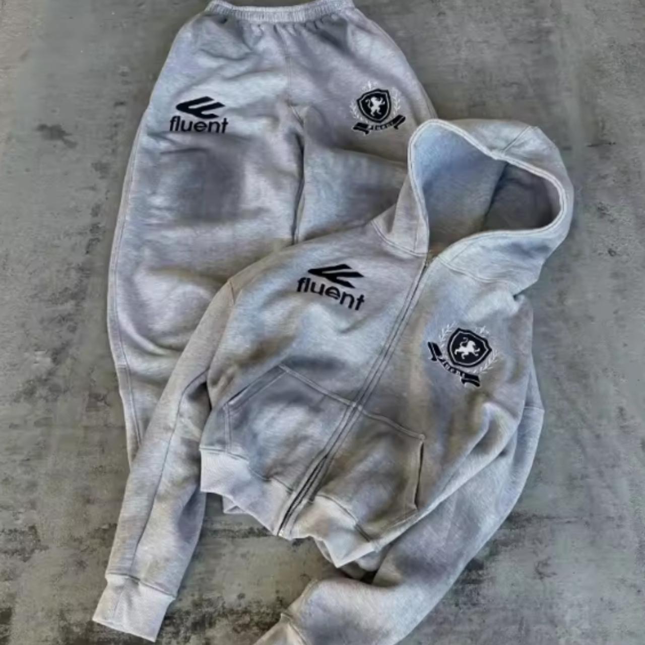 Fluent Tracksuit (hoodie and Pants) Brand New Free... | Depop