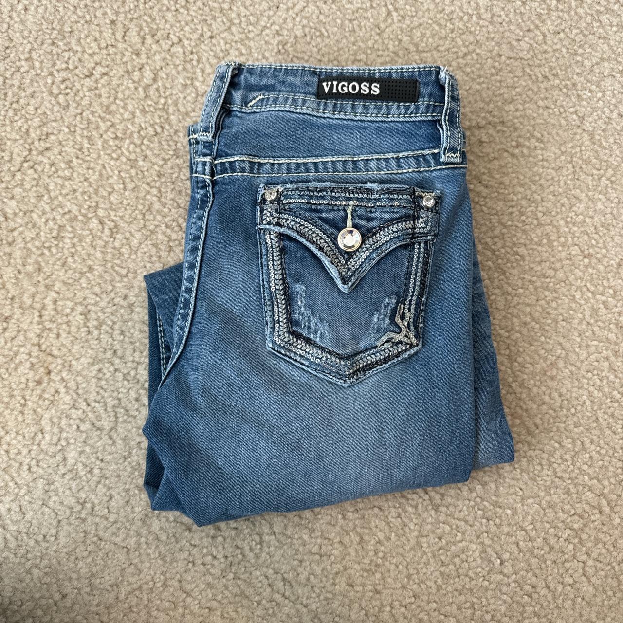 Vigoss slim boot jeans open to offers #y2k... - Depop