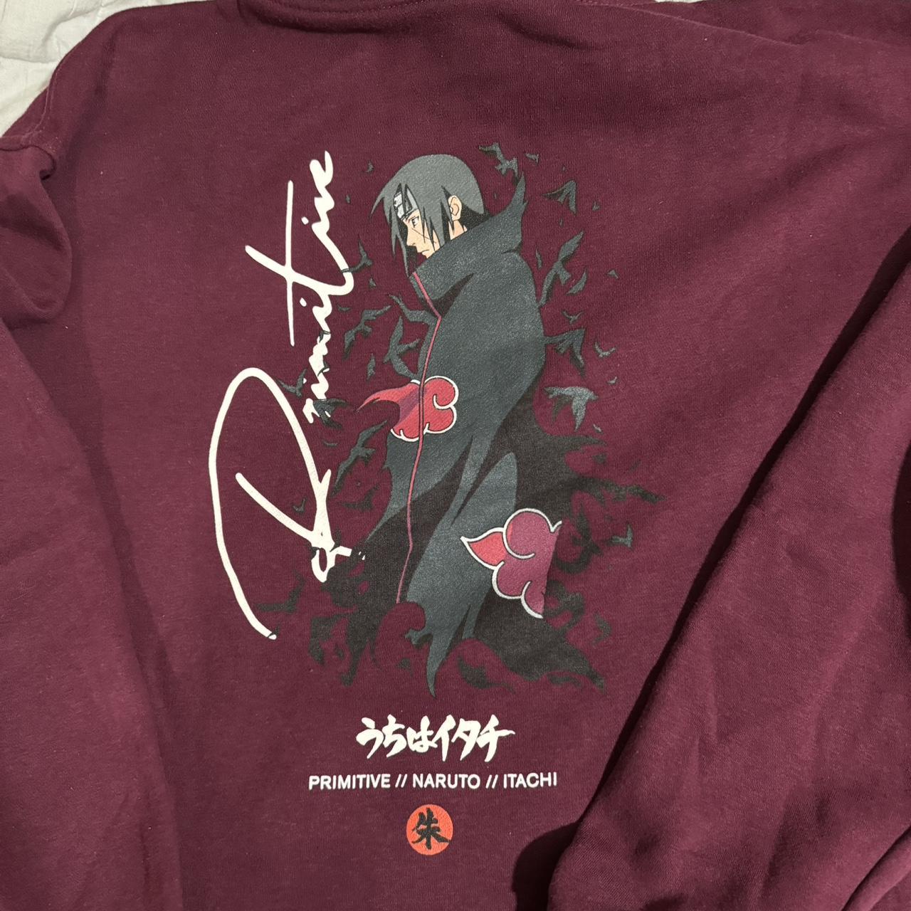 Primitive X Naruto Itachi Hoodie - Depop