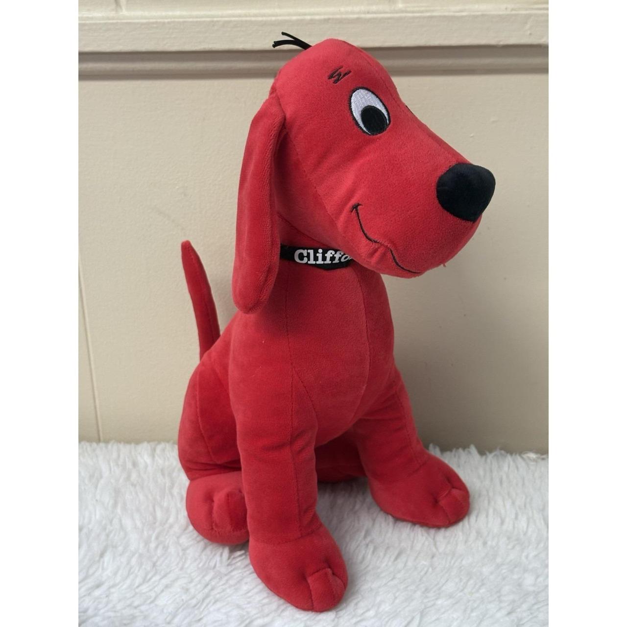Clifford The Big Red Dog - Stuffed Animal Plush Toy... | Depop