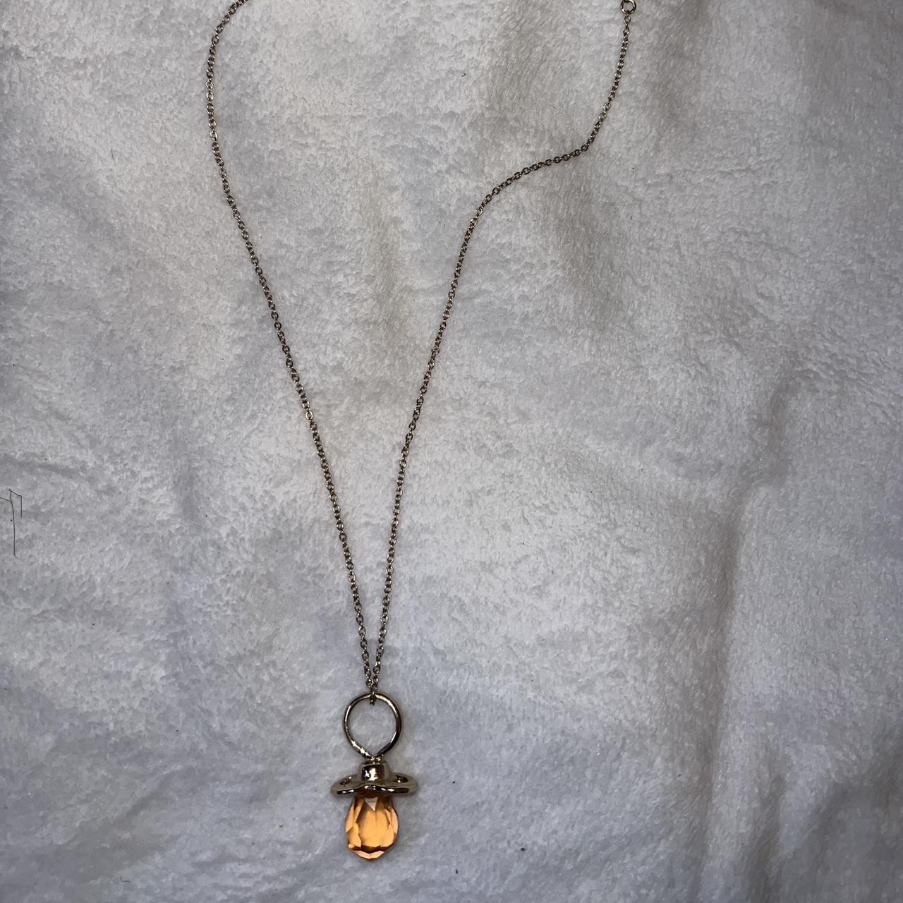 Melanie Martinez Pacifier Necklace Good condition... | Depop