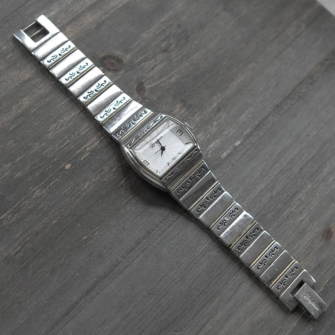 Brighton LAUSANNE Watch Vintage Silver Plated Works... - Depop