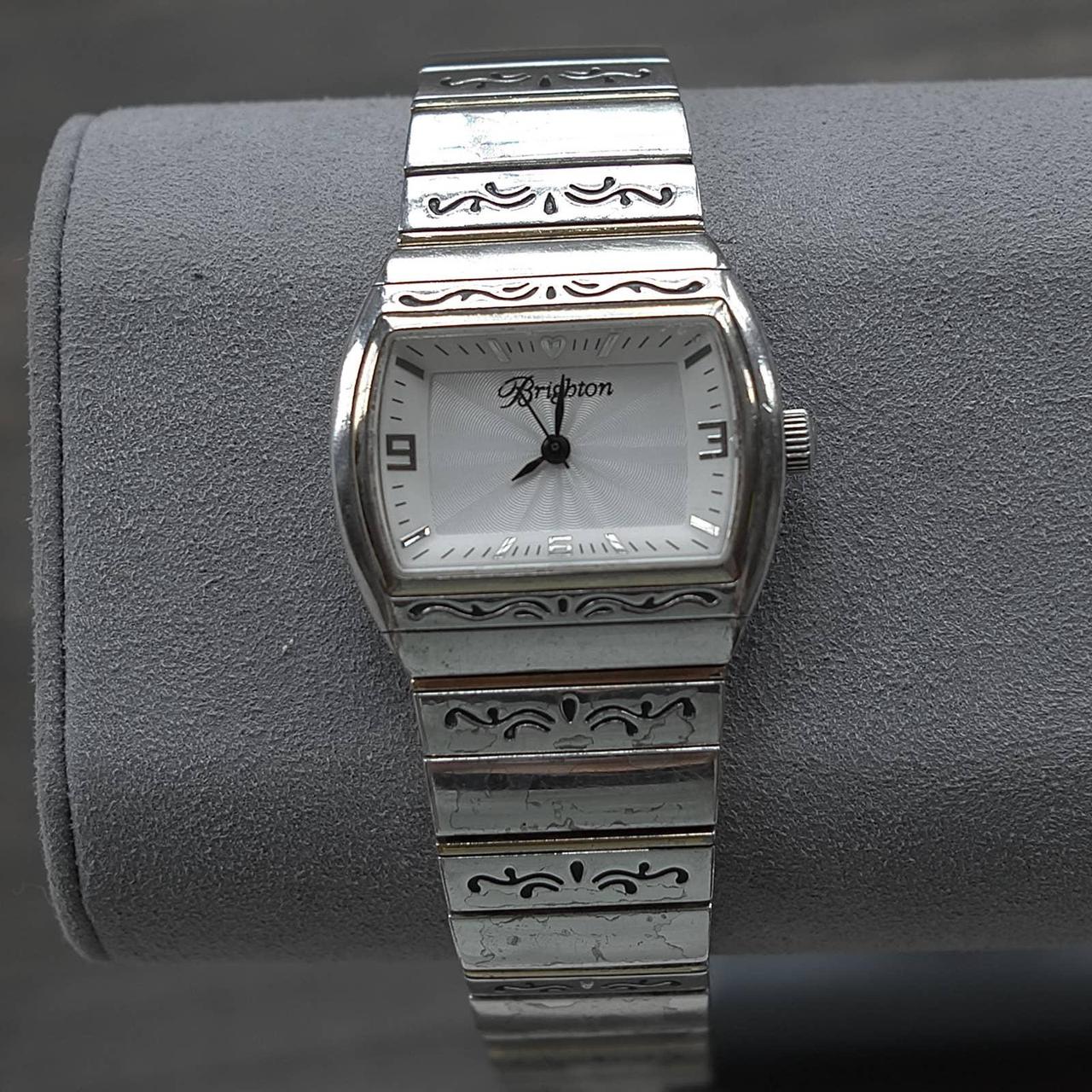 Brighton LAUSANNE Watch Vintage Silver Plated Works... - Depop