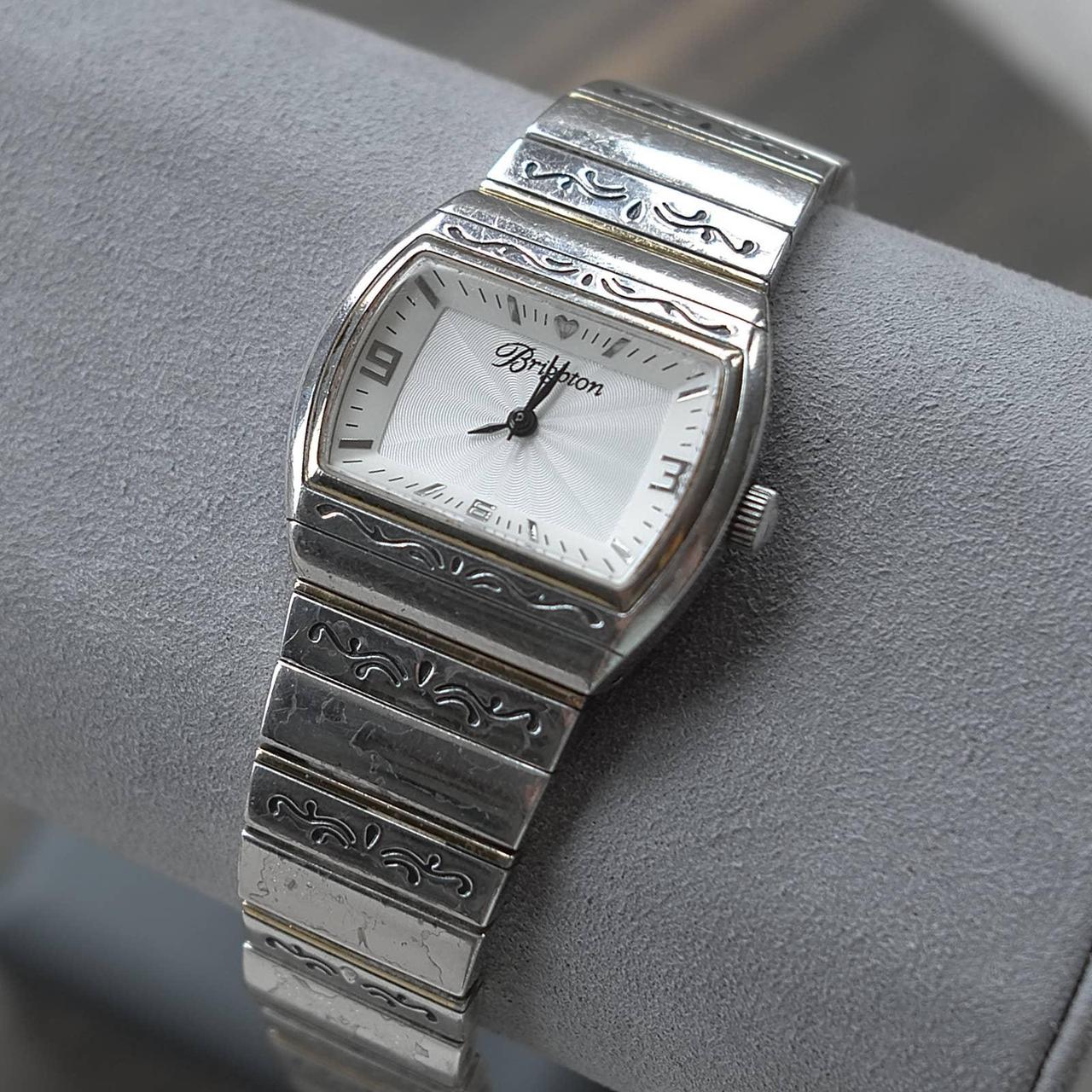 Brighton LAUSANNE Watch Vintage Silver Plated Works... - Depop